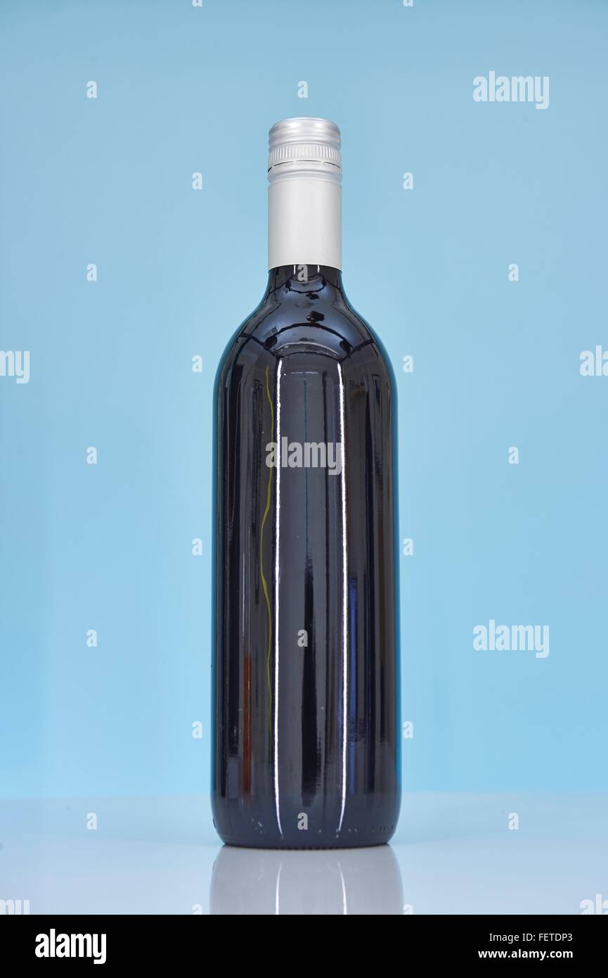 A studio photo of bottled red wine Stock Photo - Alamy