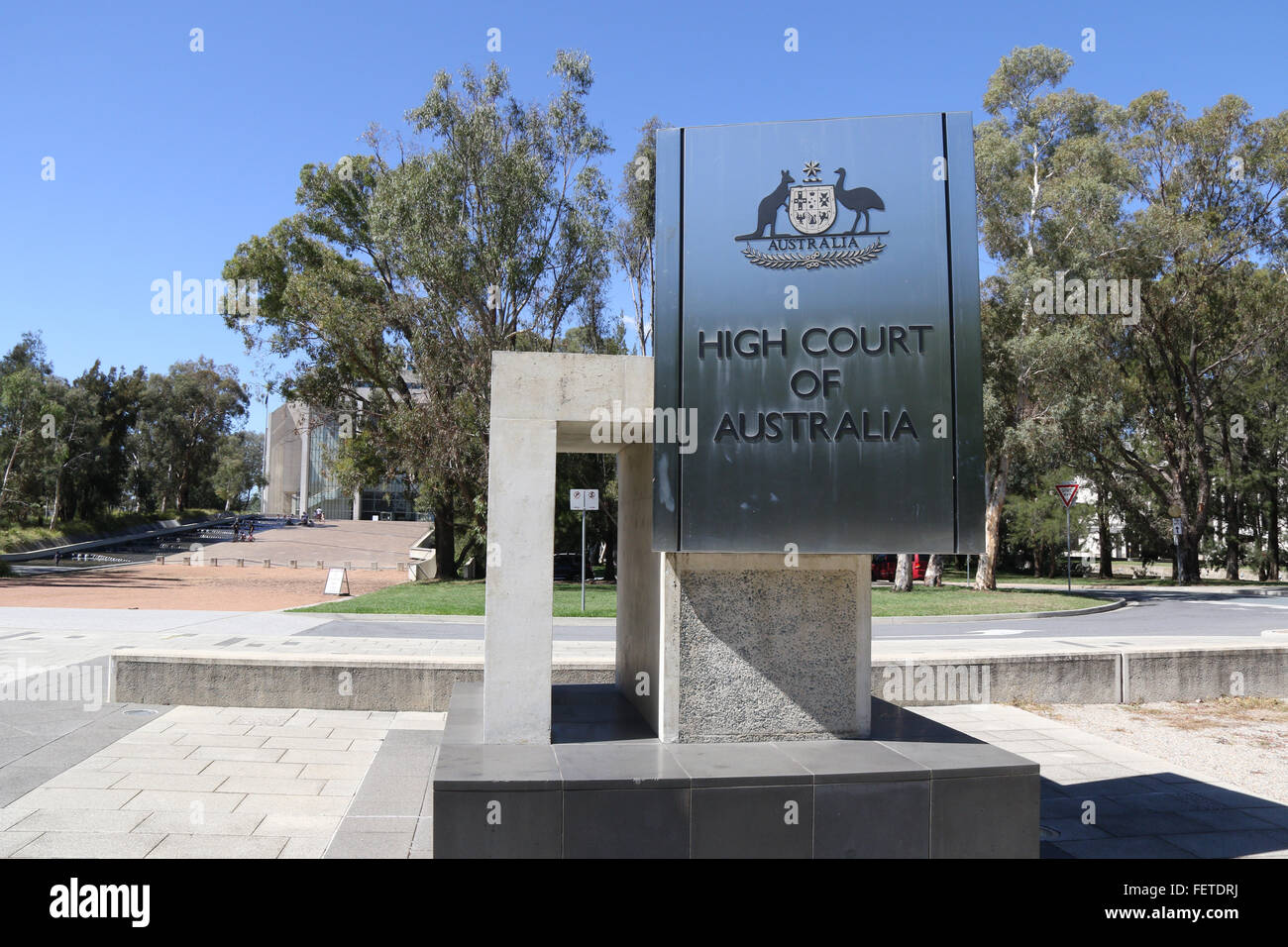 The High Court of Australia in Canberra Stock Photo - Alamy