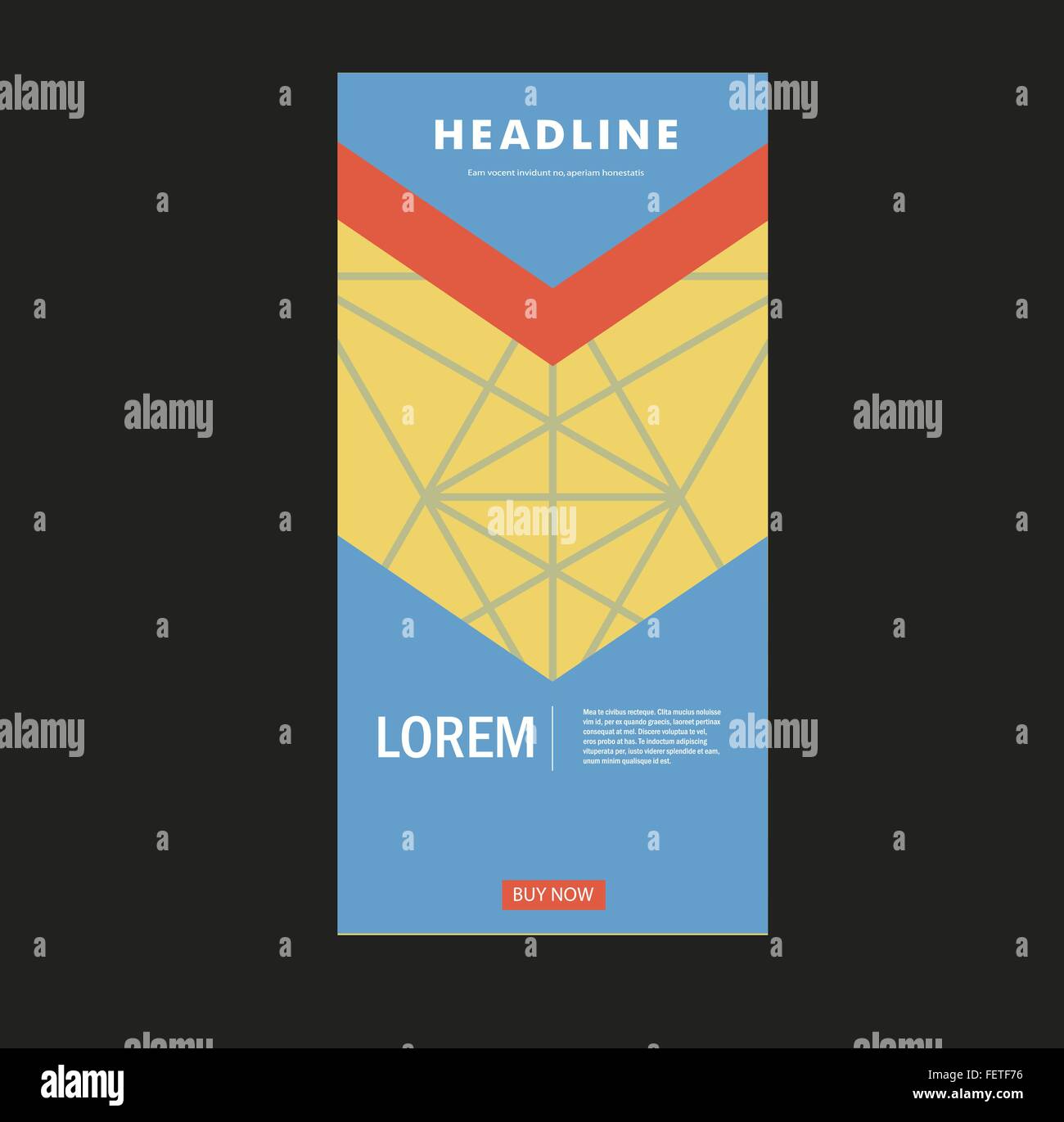 Set vector flyer modern design template Stock Vector Image & Art - Alamy