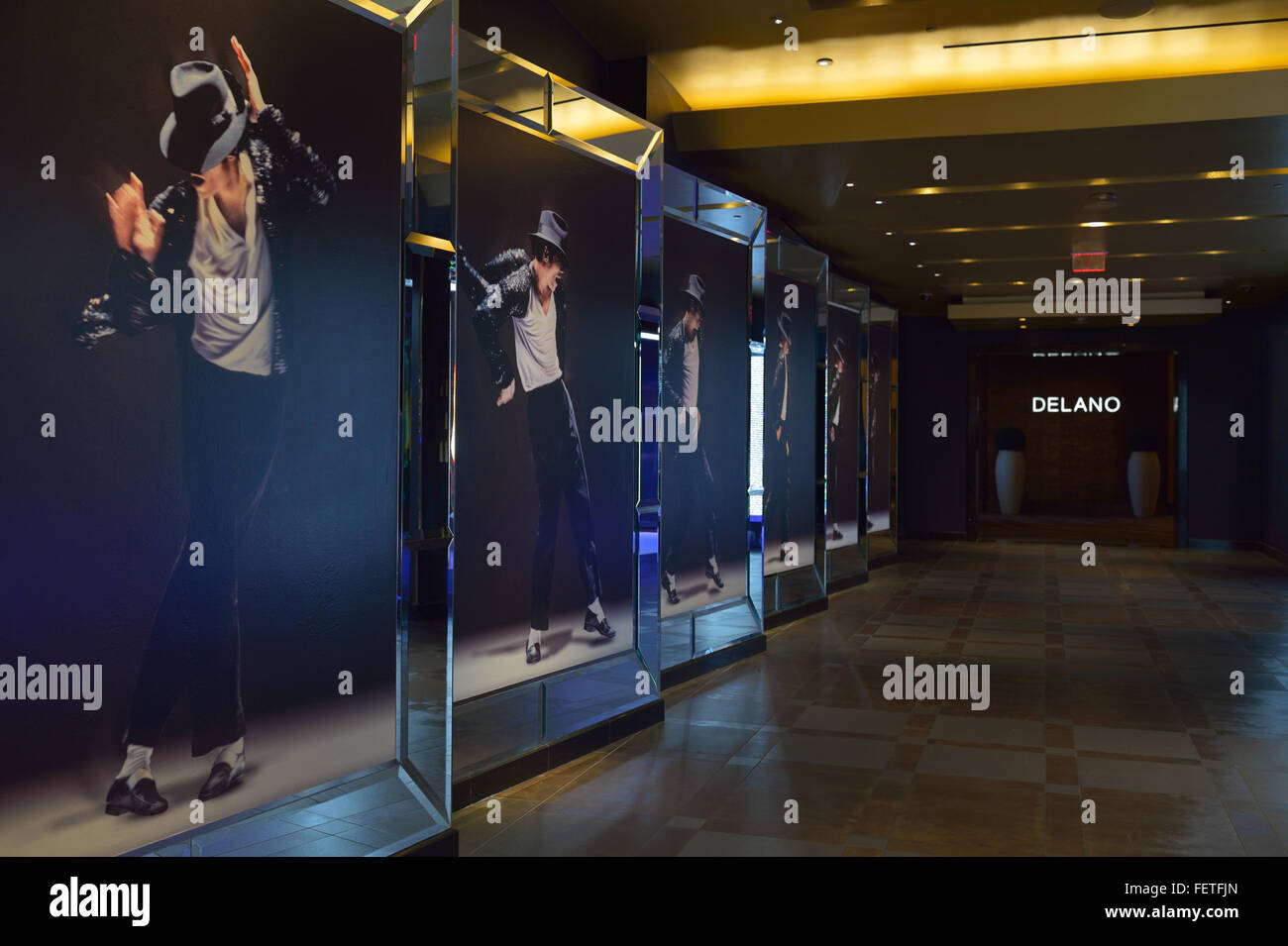Michael Jackson performing at the Delano, Las Vegas NV Stock Photo - Alamy