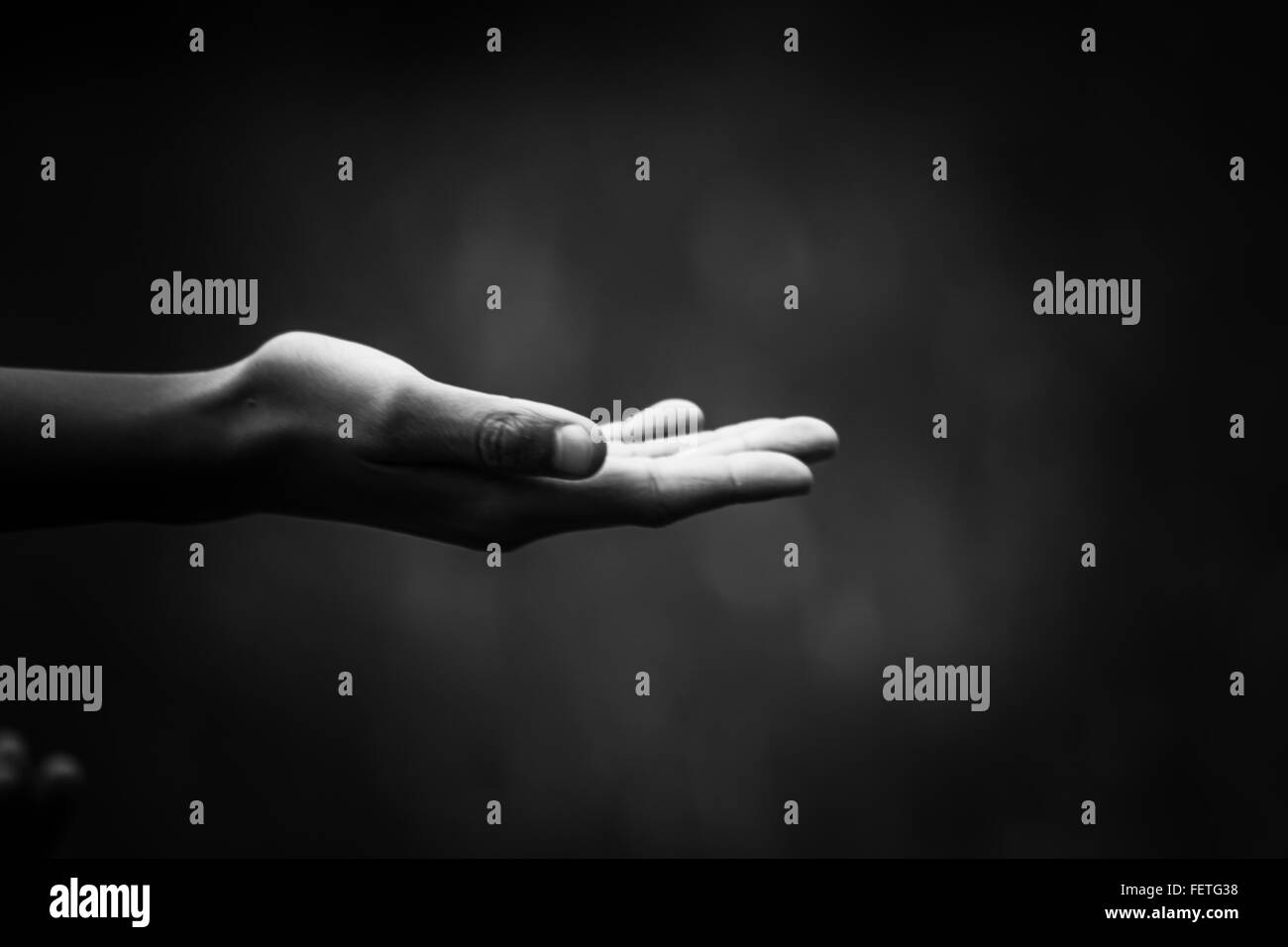 Studio background black Black and White Stock Photos & Images - Alamy