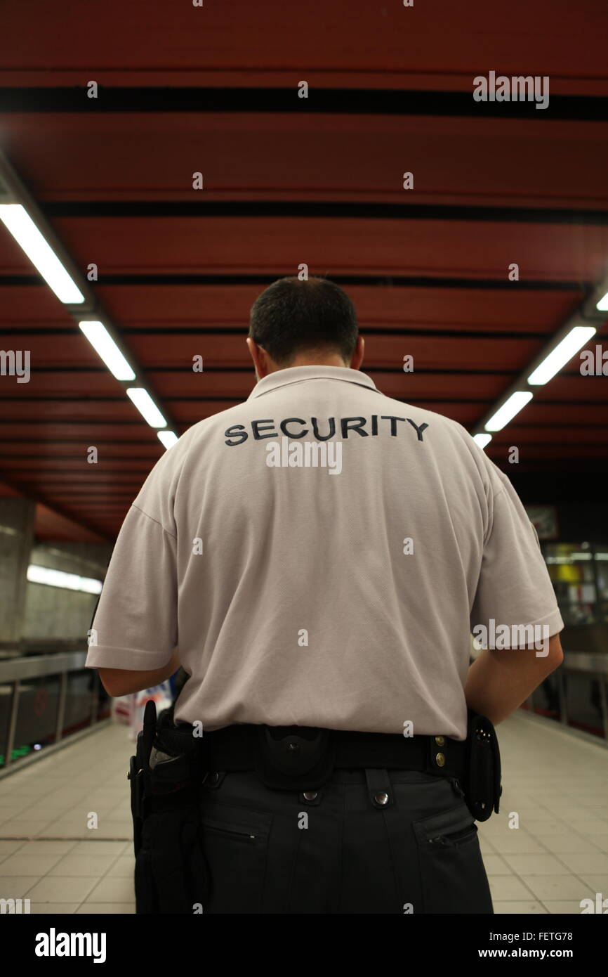 Security Guard High Resolution Stock Photography and Images - Alamy