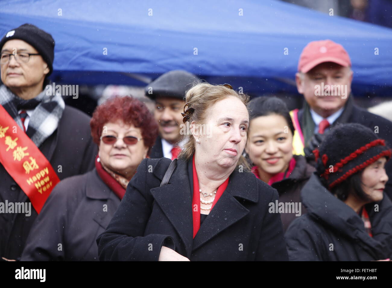 New York, United States. 08th Feb, 2016. Manhattan borough president ...