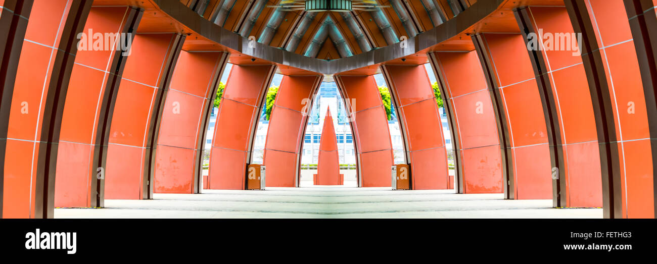 Concrete arch structure Stock Photo - Alamy