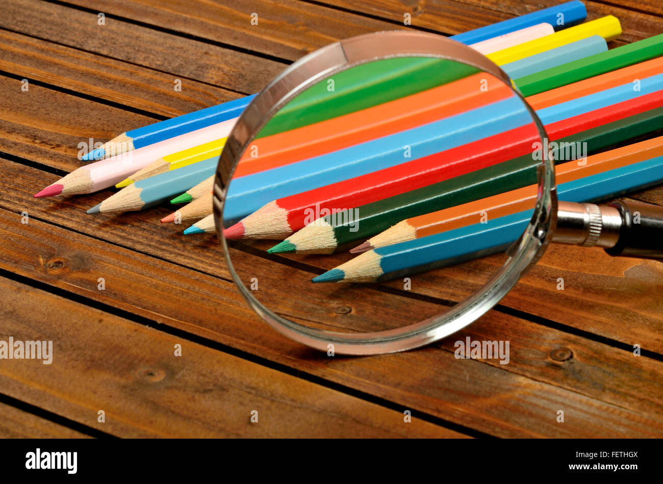 Glass of pencil hi-res stock photography and images - Alamy