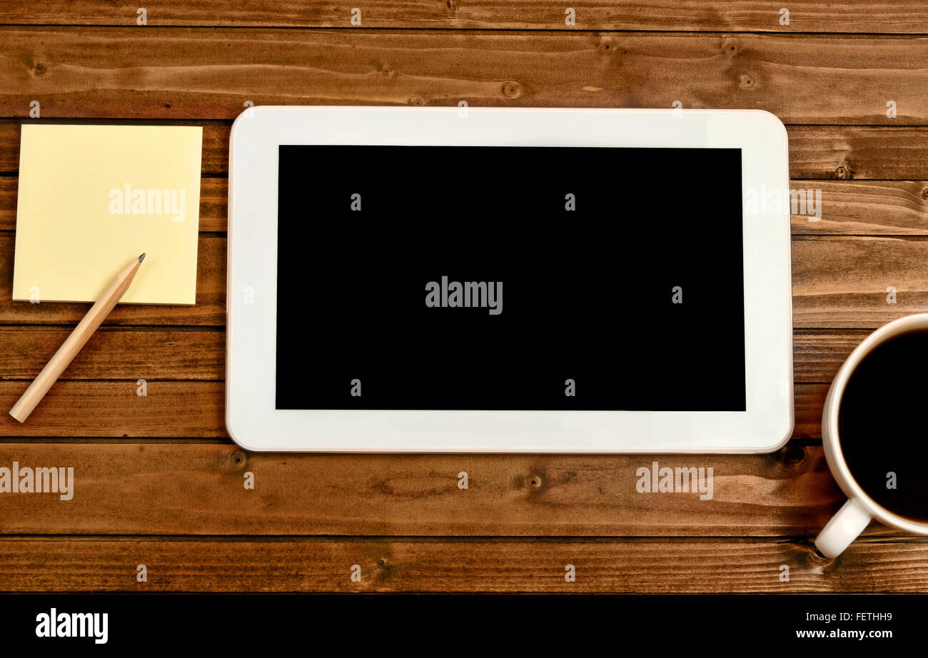 Tablet notes screen hi-res stock photography and images - Alamy