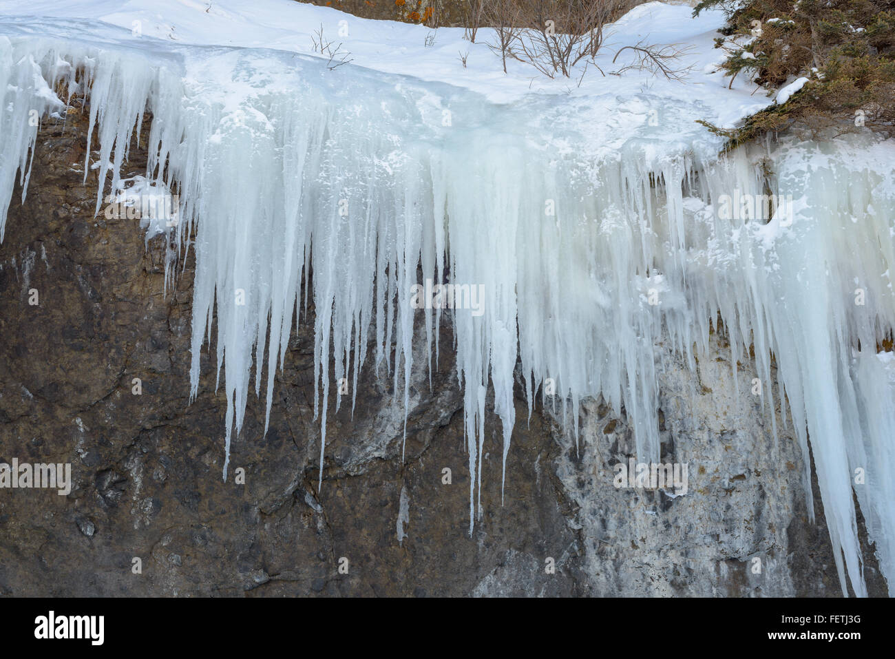 Ice fall, Sakhalin Island, Russia Stock Photo - Alamy