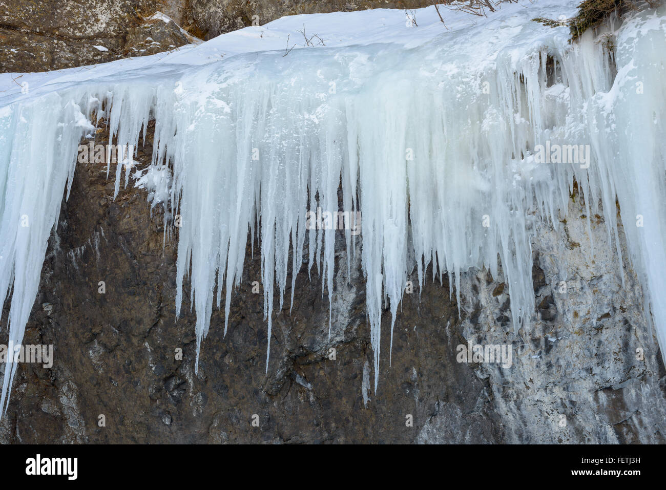 Ice fall, Sakhalin Island, Russia Stock Photo - Alamy