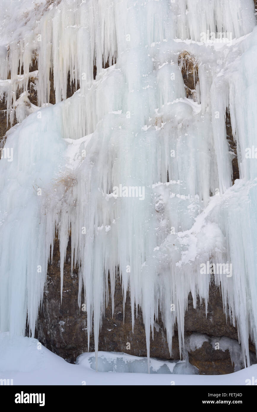 Ice fall, Sakhalin Island, Russia Stock Photo - Alamy