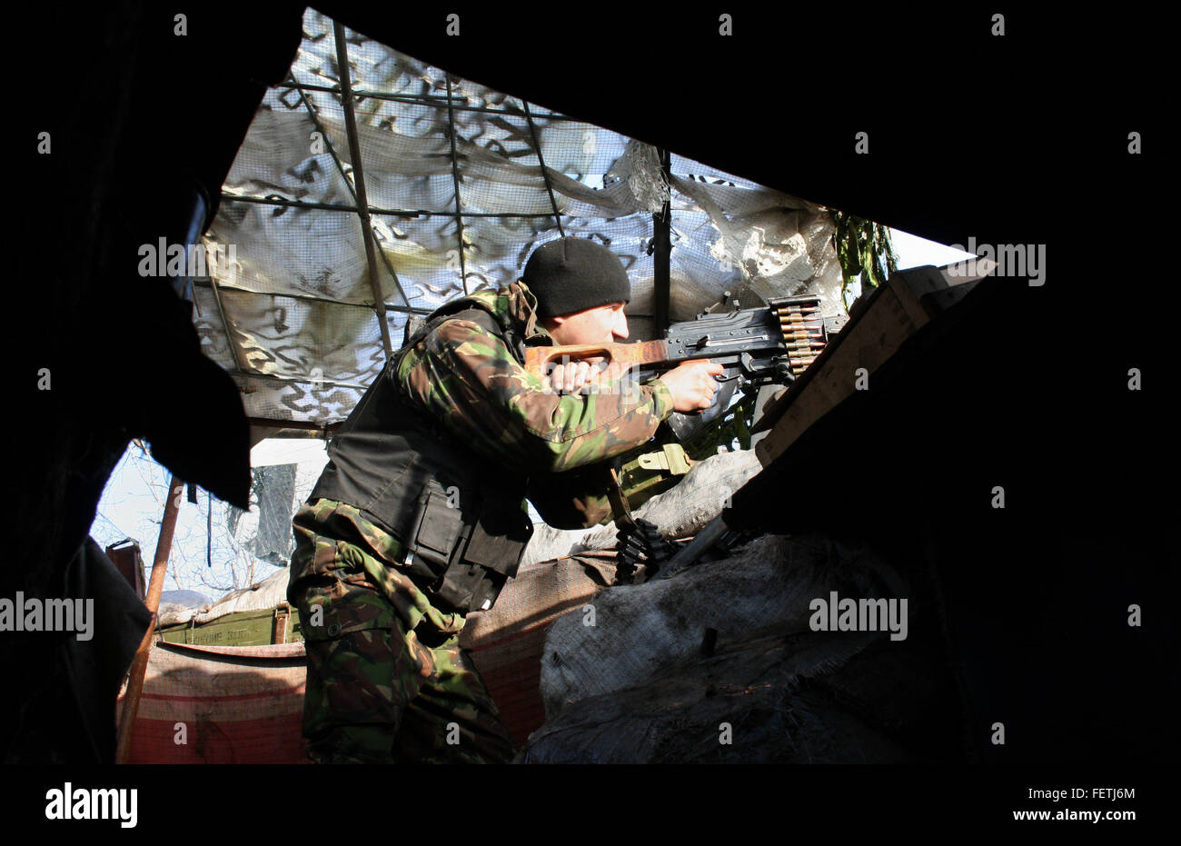 Ukrainian soldier donetsk hi-res stock photography and images - Alamy