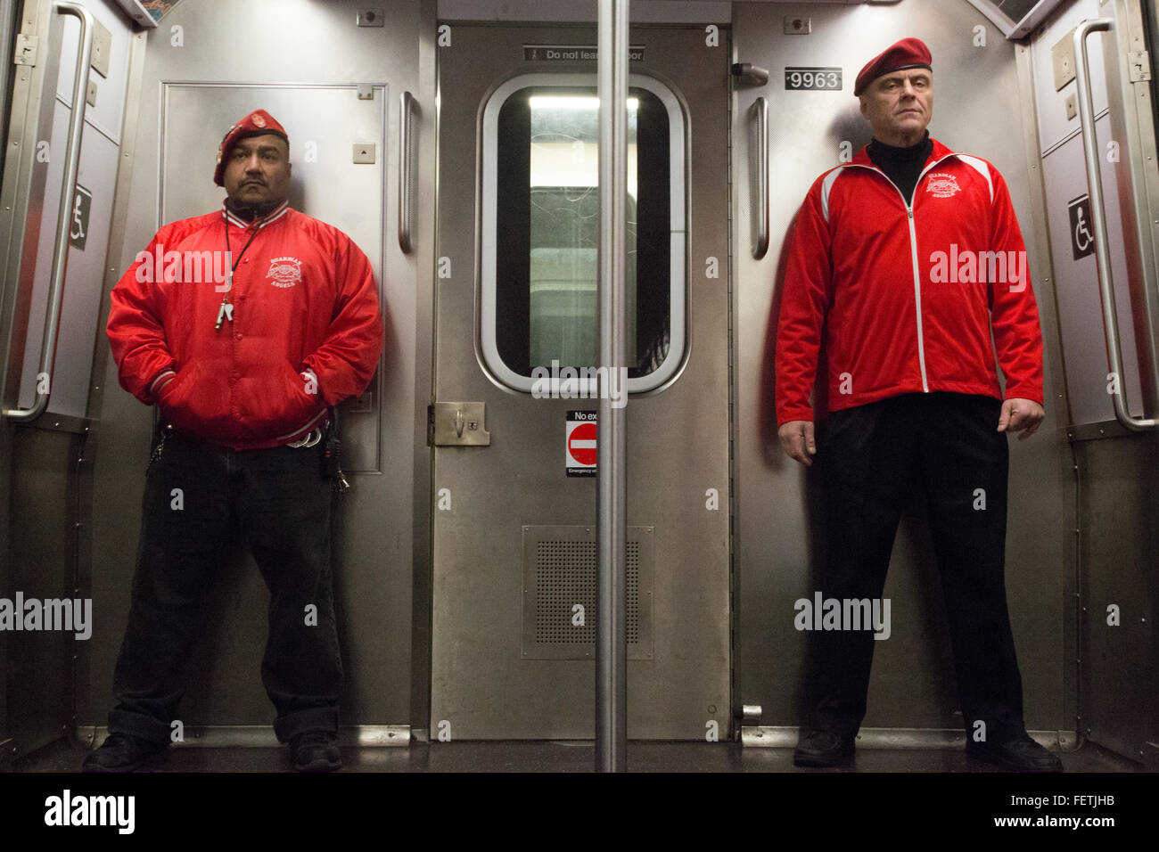 New York, USA. 08th Feb, 2016. Curtis Sliwa, founder of the Guardian ...