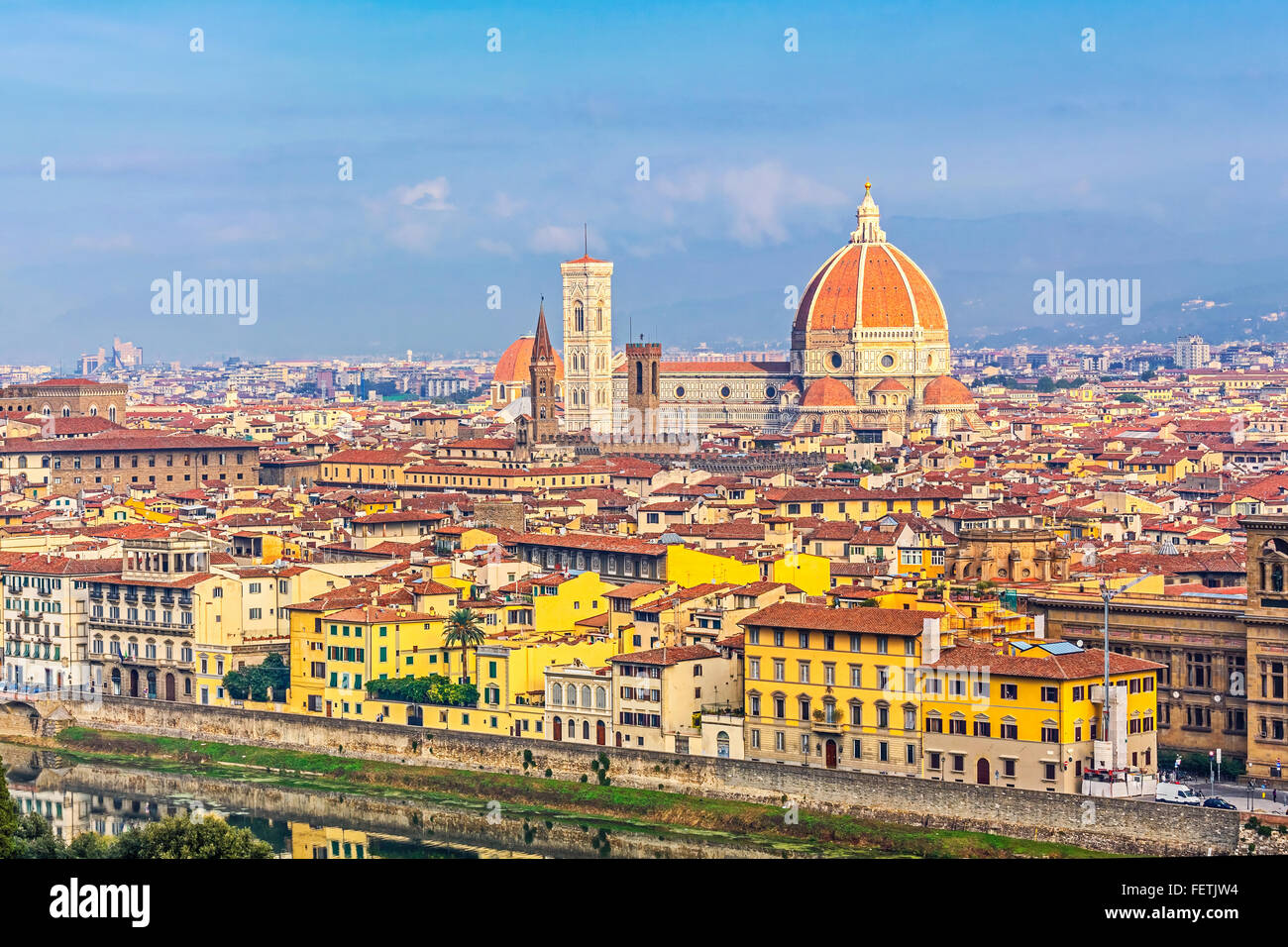 Aerial view of Florence Stock Photo - Alamy