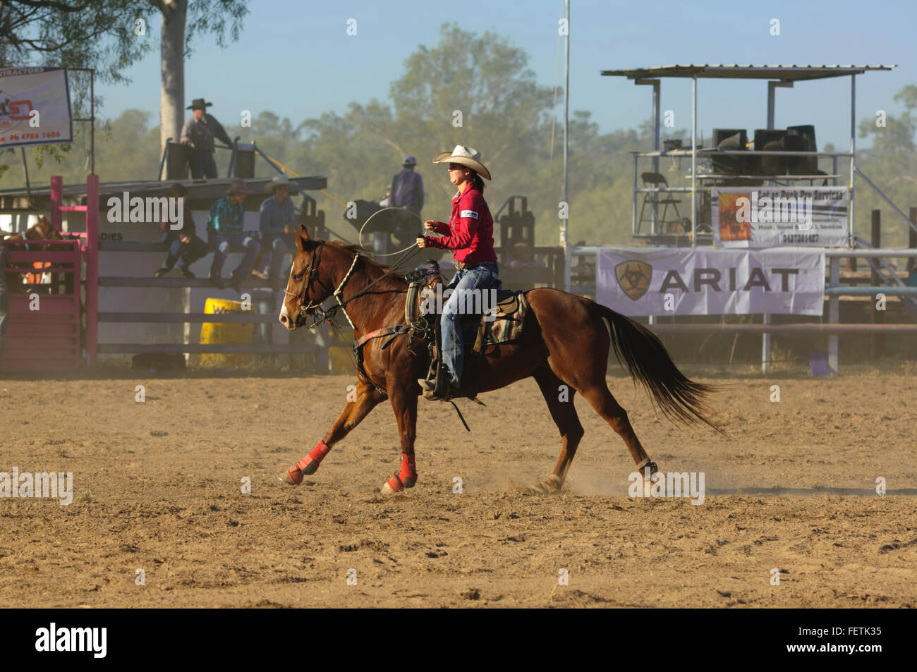Australian cowgirl hi-res stock photography and images - Alamy
