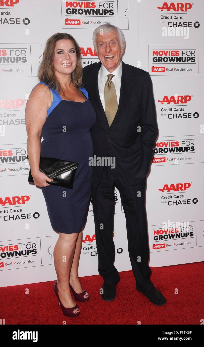 Beverly Hills, CA. 8th Feb, 2016. Dick Van Dyke, Arlene Silver at ...