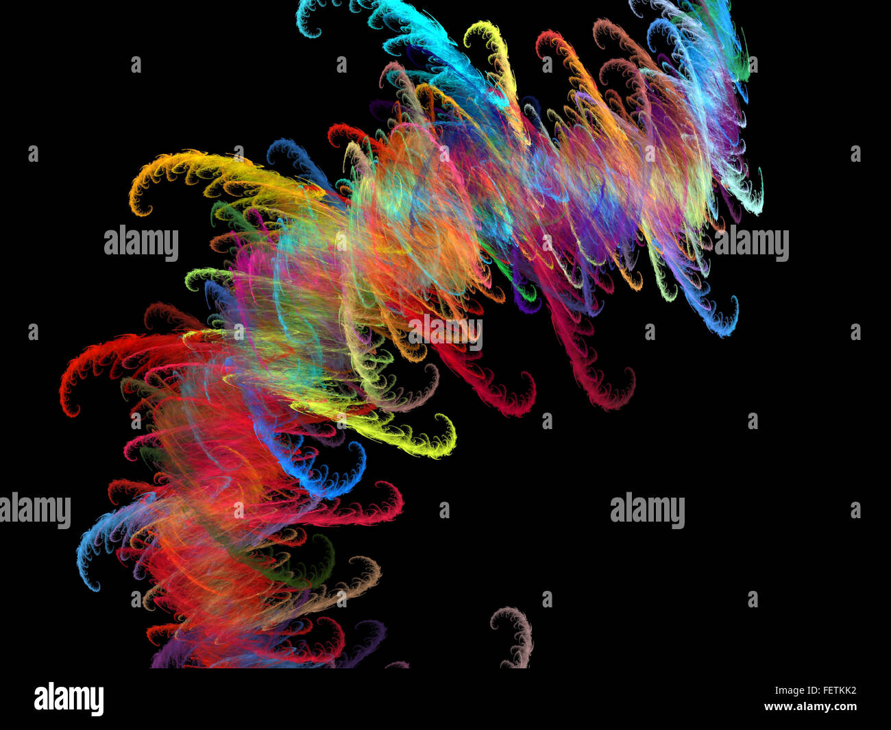 Fractal snake hi-res stock photography and images - Alamy