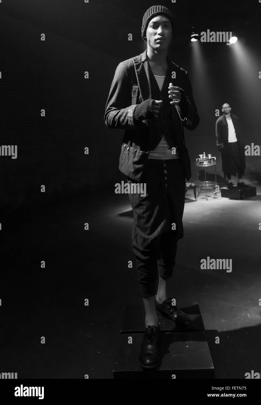 NEW YORK, NY - FEBRUARY 3, 2016: Timothy Lawrence poses at Greg Lauren ...