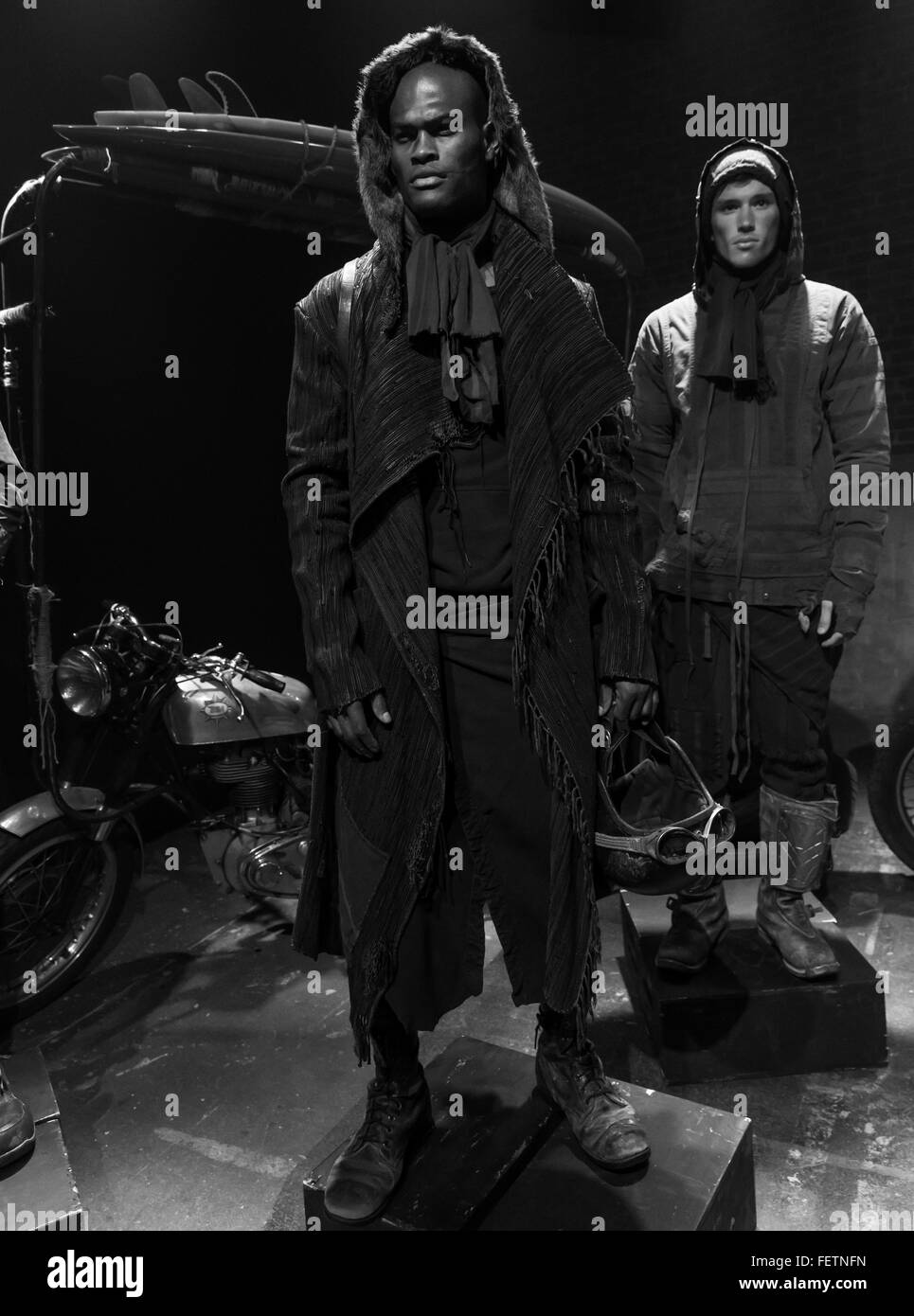NEW YORK, NY - FEBRUARY 3, 2016: Oraine Barrett poses at Greg Lauren ...