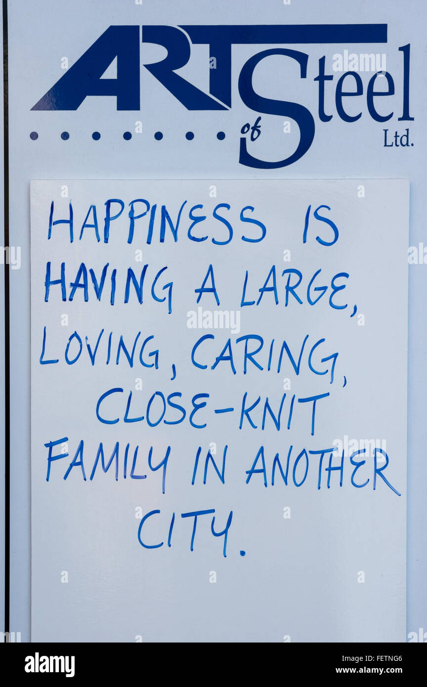 Happiness sign hi-res stock photography and images - Alamy