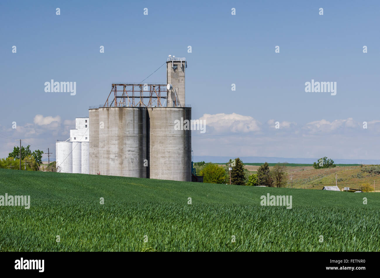 Agricultural grain elevator hi-res stock photography and images - Alamy