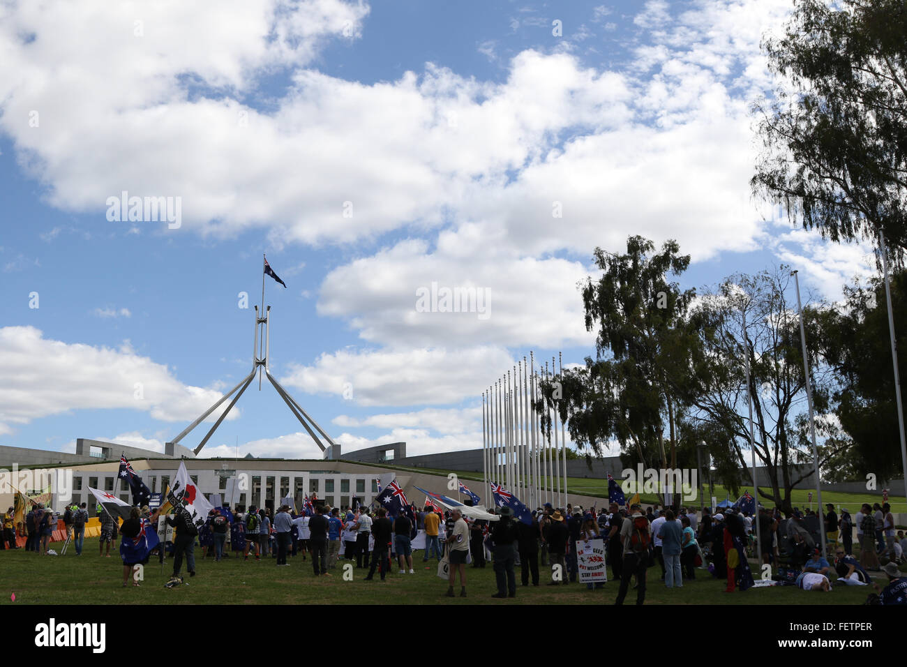 'Save Our Country, Save Our Culture, Save Our Future' rally in Canberra ...