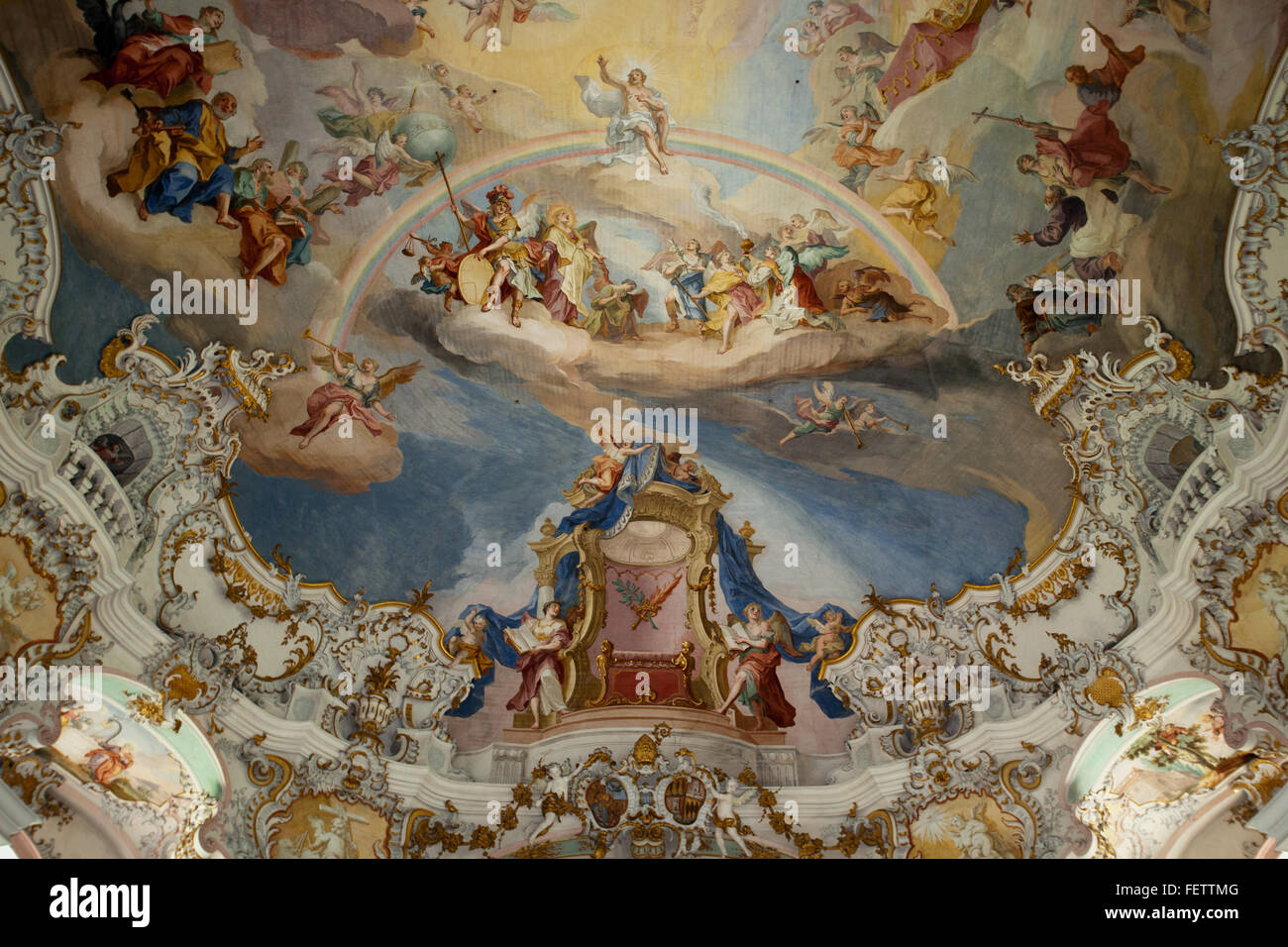 Rococo dome hi-res stock photography and images - Alamy