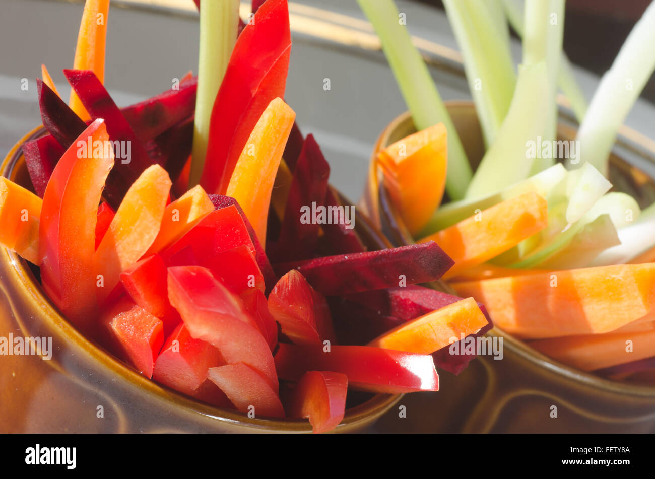 Closeup green vegetables cut hi-res stock photography and images - Alamy