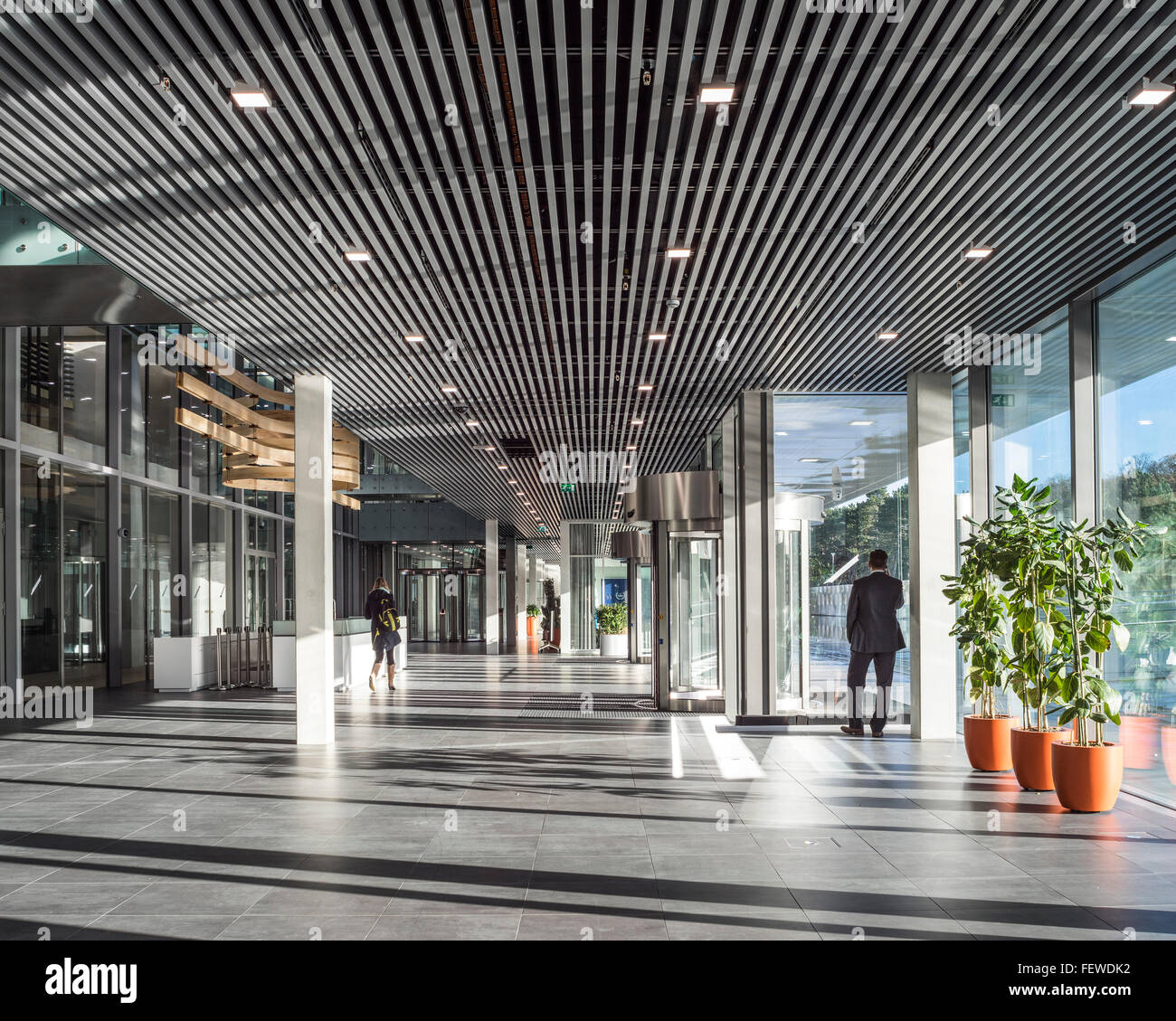 Lobby reception. International Criminal Court (ICC) Den Haag, Den Haag ...