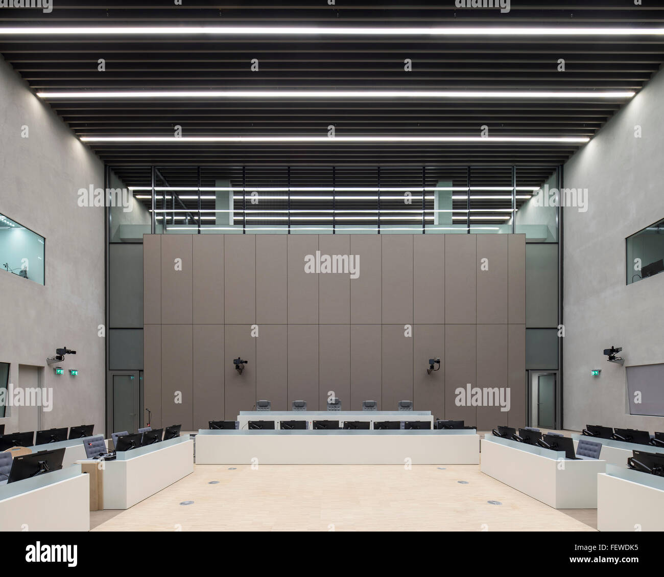 Icc court room hi-res stock photography and images - Alamy