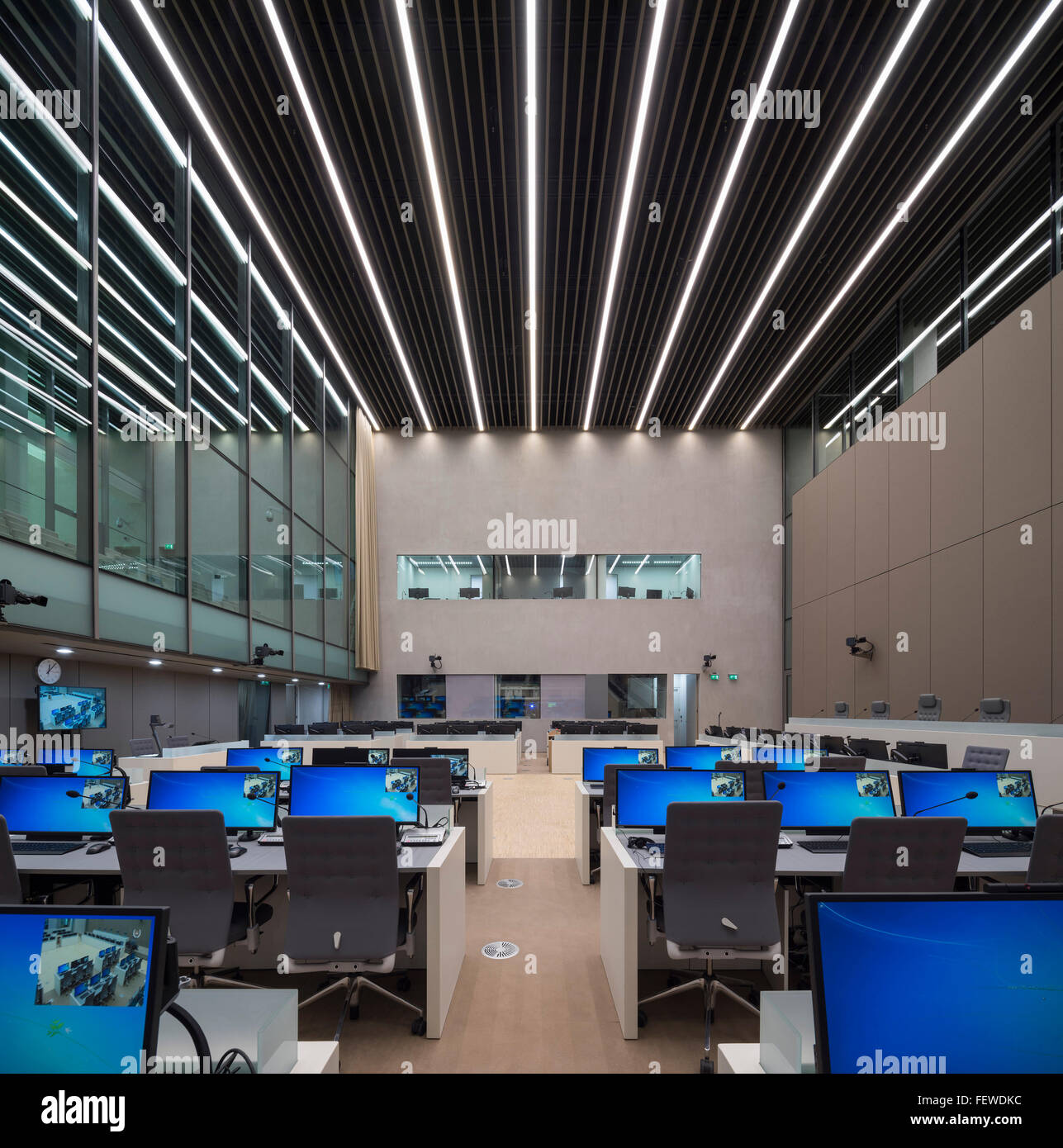 International Criminal Court Courtroom High Resolution Stock ...