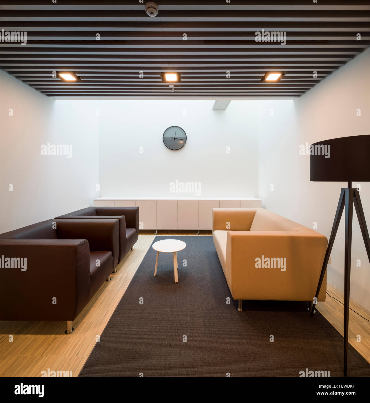 Witness waiting room. International Criminal Court (ICC) Den Haag, Den ...