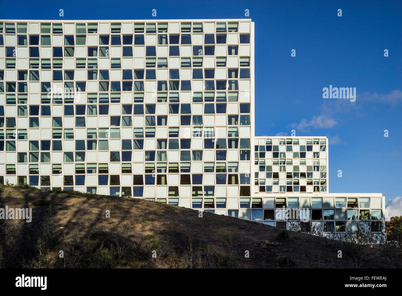 Cladding detail block massing. International Criminal Court (ICC) Den ...