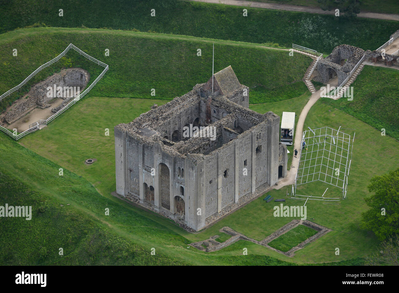 Castle rising village hi-res stock photography and images - Alamy