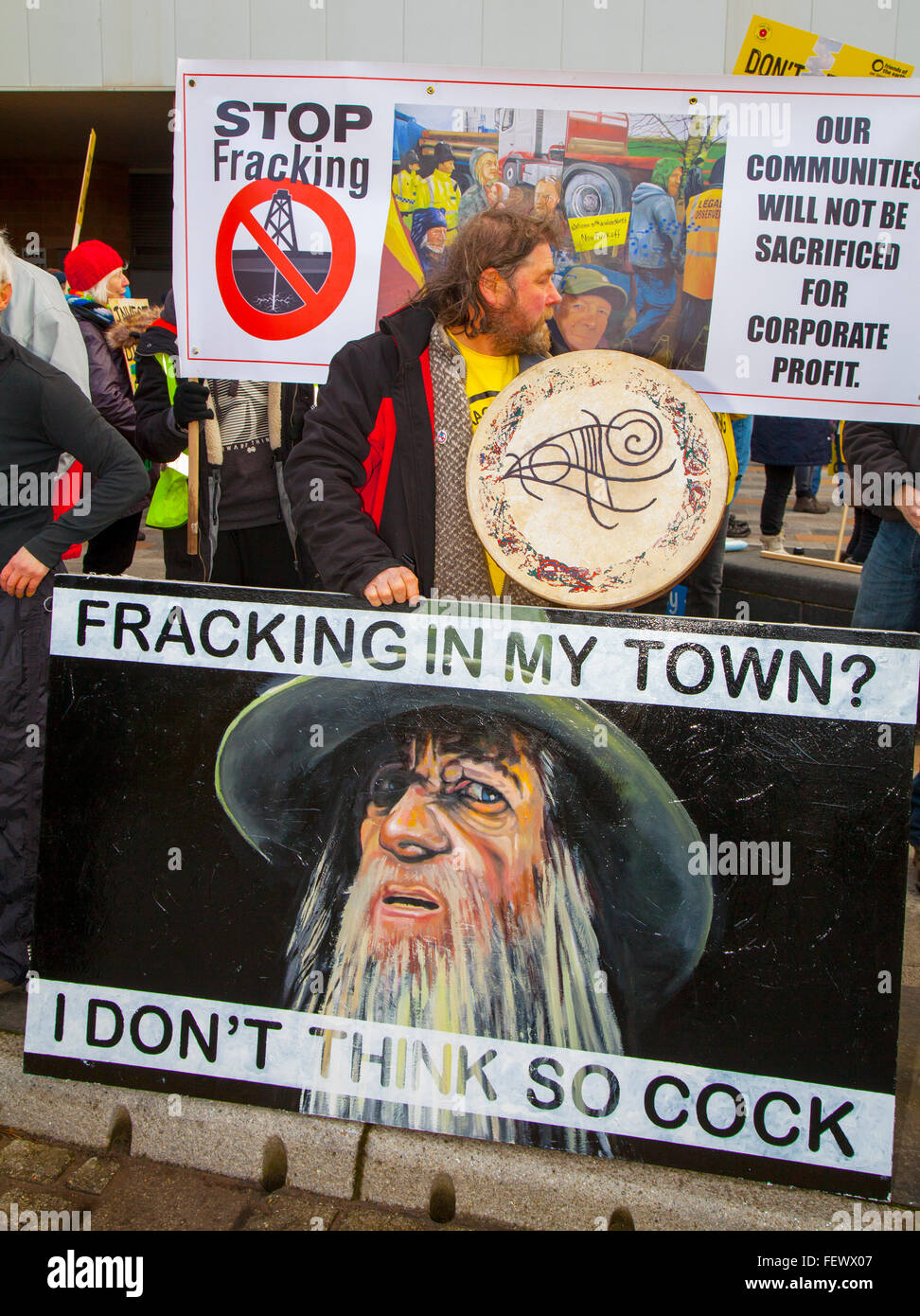 a cuadrilla plumpton frack off anti protest shale gas extraction ...