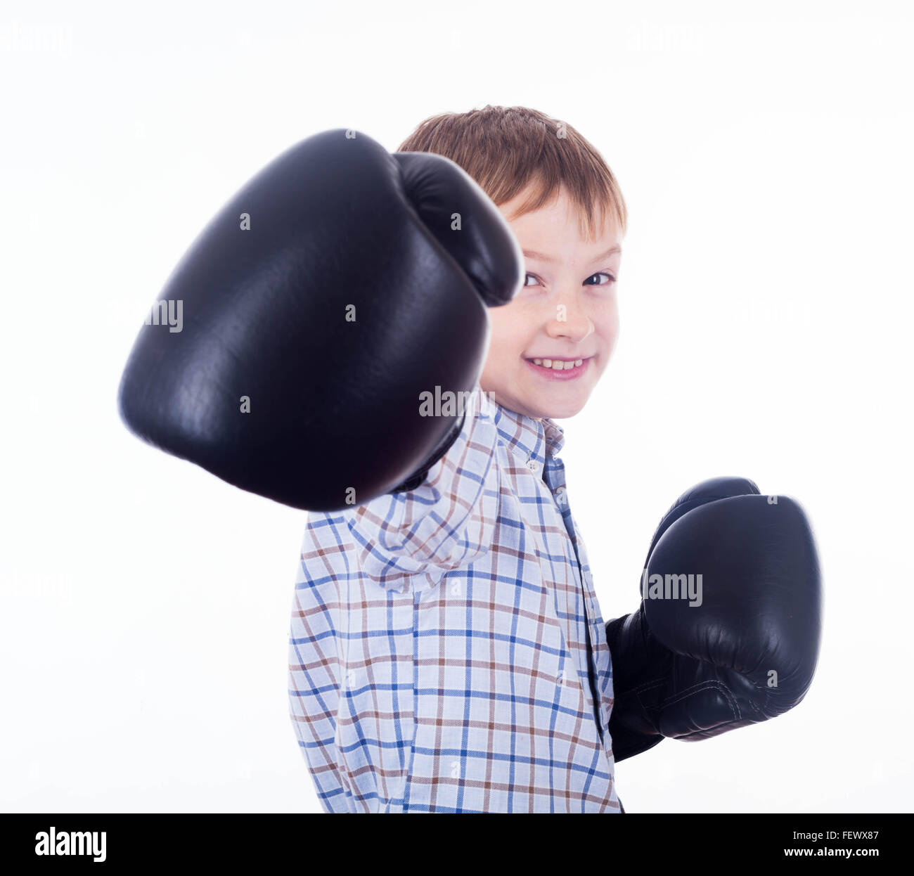 Little boy boxer Stock Photo - Alamy