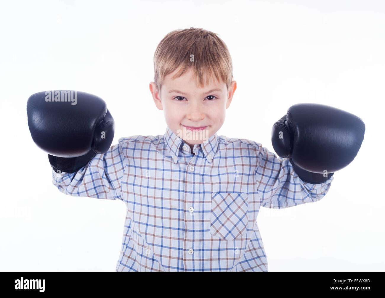 Little boy boxer Stock Photo - Alamy