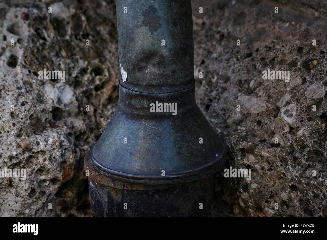 Close-Up Of Rusty Exhaustion Pipe Stock Photo - Alamy