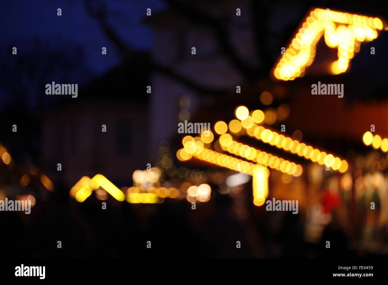background of a christmas market Stock Photo - Alamy