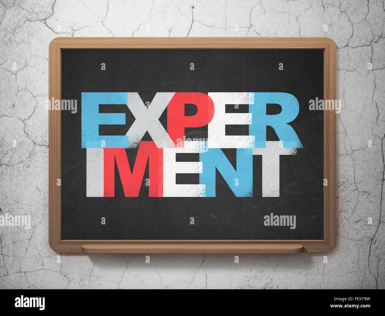 Science concept: Experiment on School Board background Stock Photo - Alamy