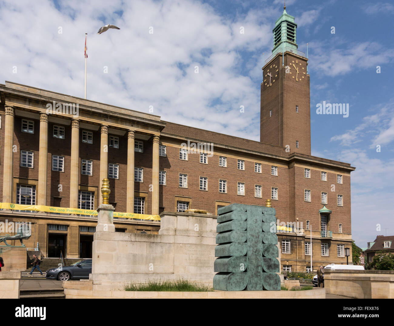 Norwich City Hall, Norfolk, UK Stock Photo - Alamy