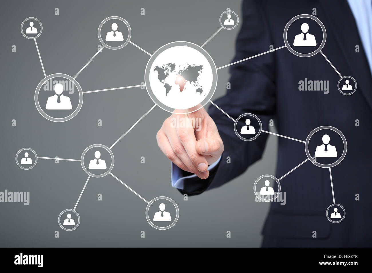 Business button web sign map connection icon. technology, internet and ...