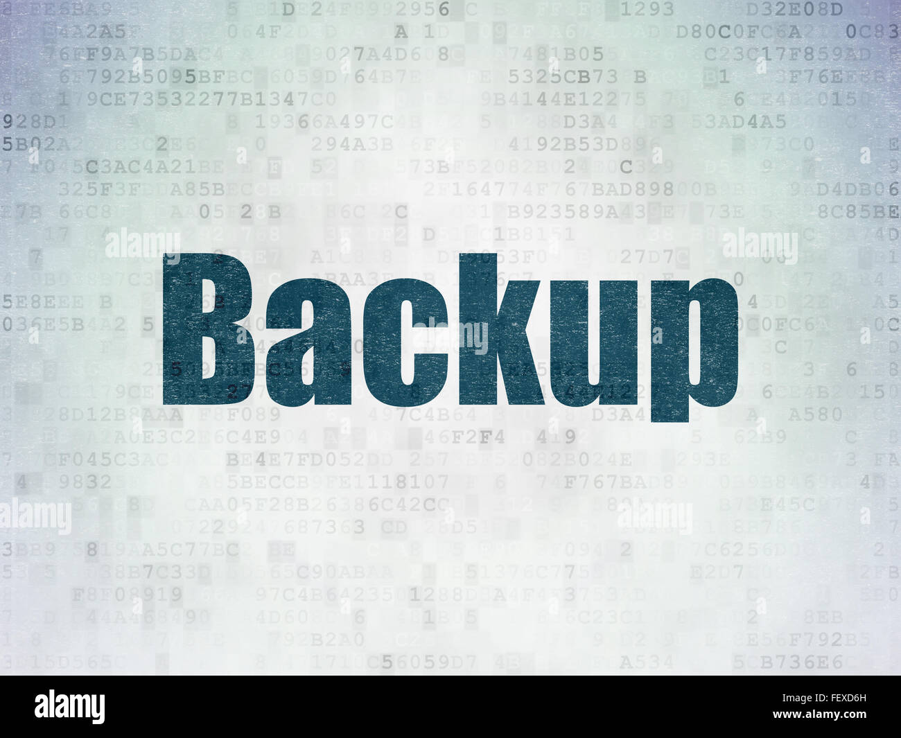 Database concept: Backup on Digital Paper background Stock Photo - Alamy