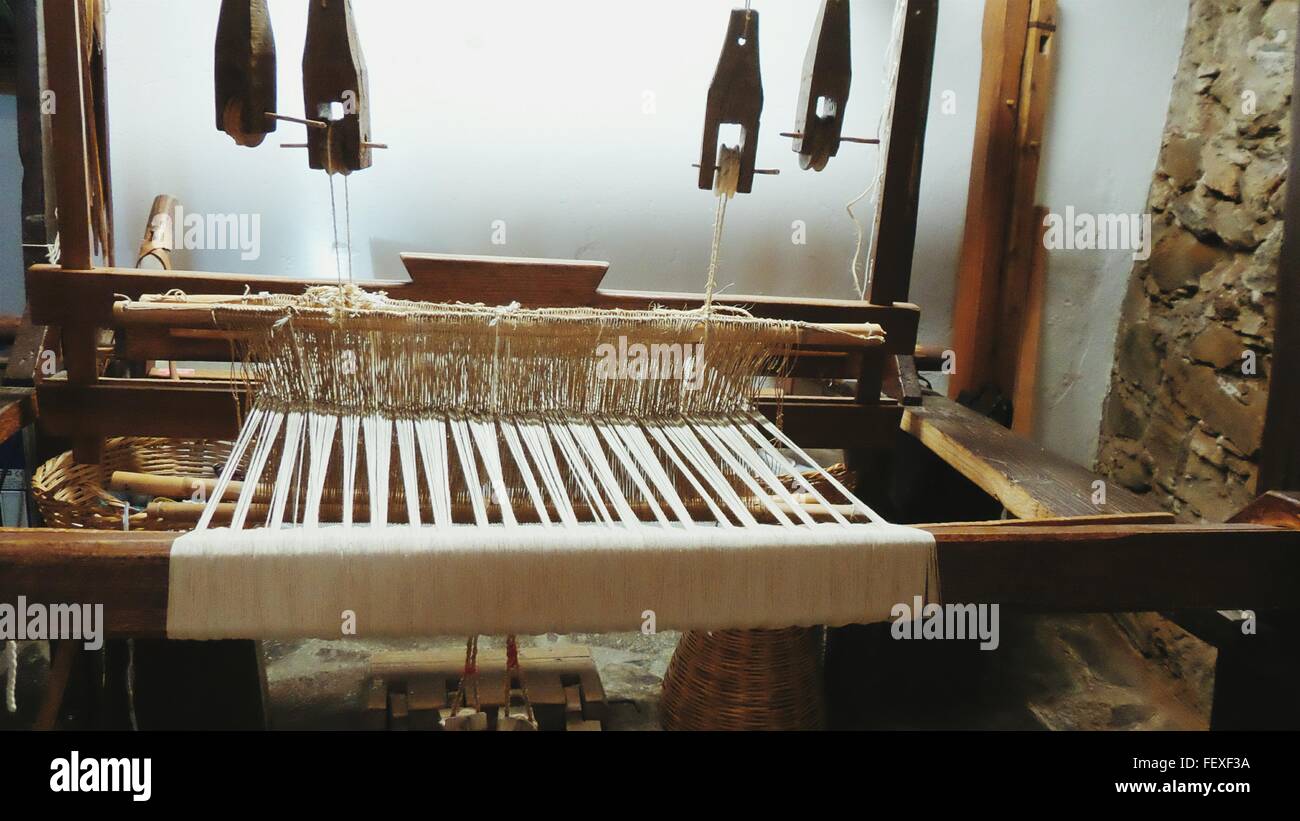 Linen Loom High Resolution Stock Photography and Images - Alamy