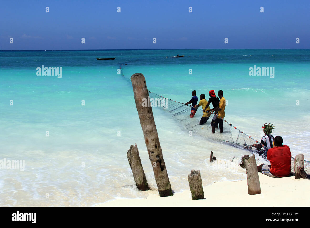 African fishermen hi-res stock photography and images - Alamy