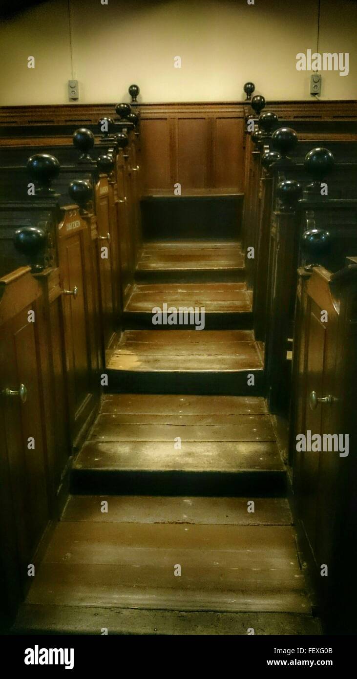 View Of Steps In Building Stock Photo - Alamy