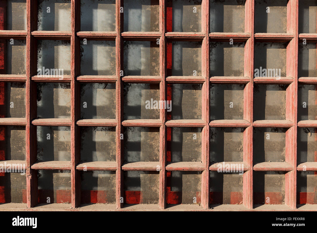 Beautiful wooden window in the Forbidden City - Beijing, China Stock ...