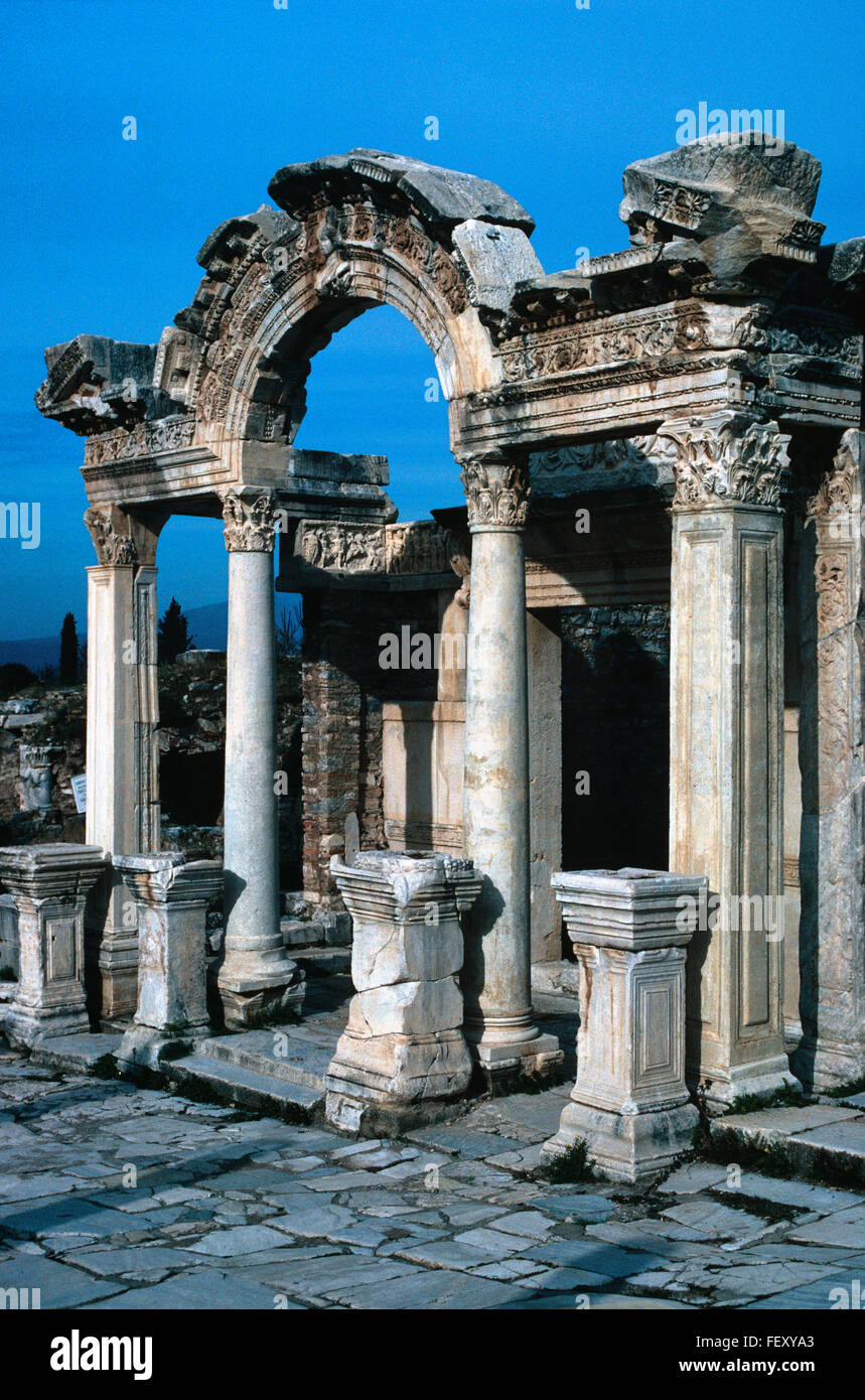 Hadrians temple hi-res stock photography and images - Alamy