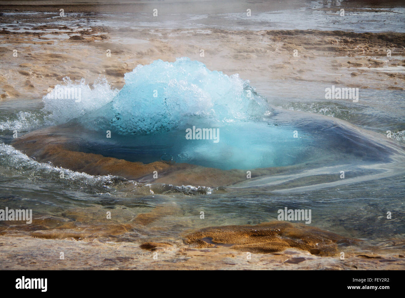 Strokkur Geysir, Iceland Stock Photo - Alamy