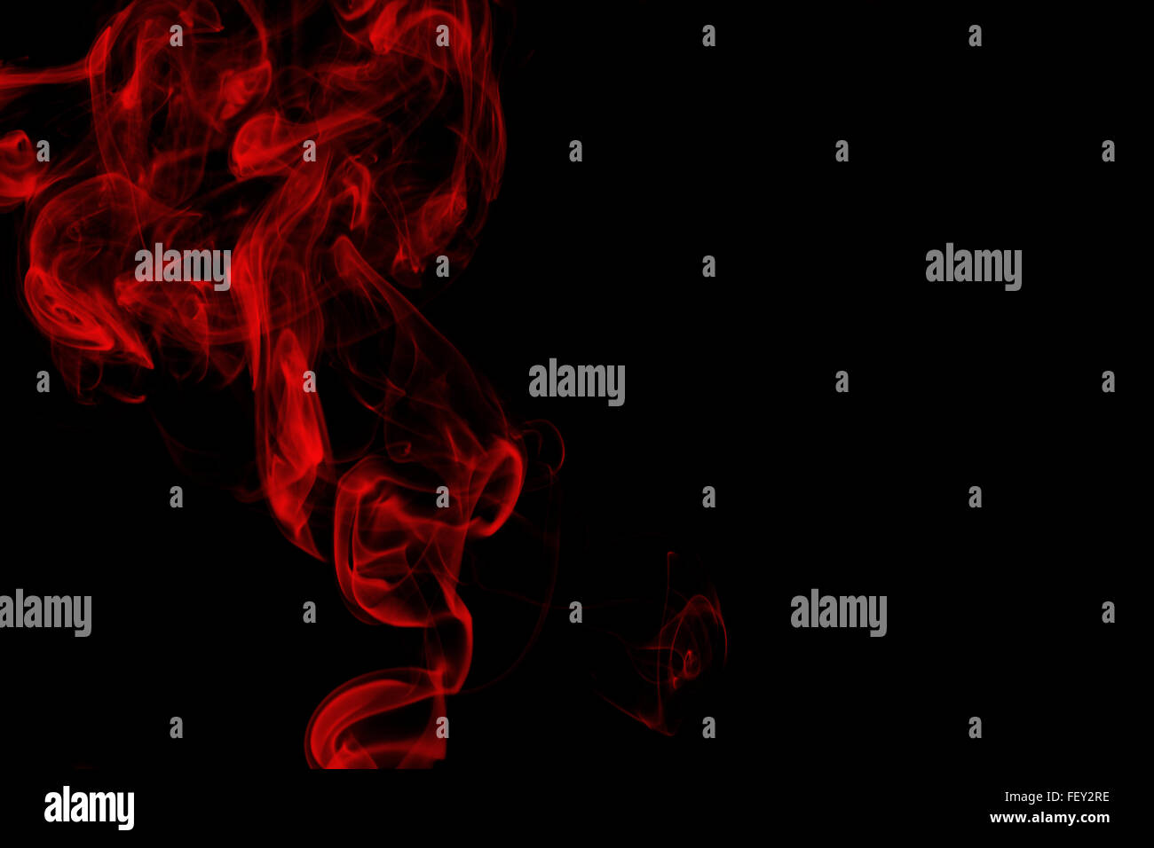 Red smoke background on black hi-res stock photography and images - Alamy