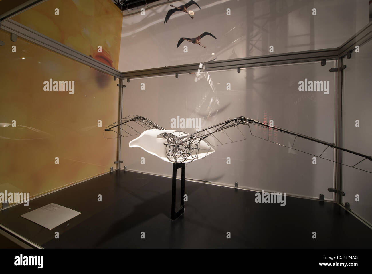 Science Museum, London, UK. 9th February, 2016. Leonardo da Vinci: The ...