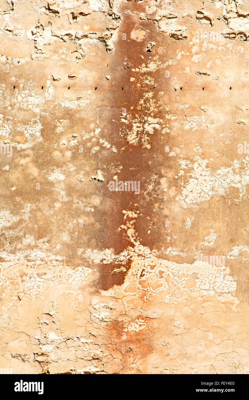 texture wall in africa morocco the old brick construction concrete ...